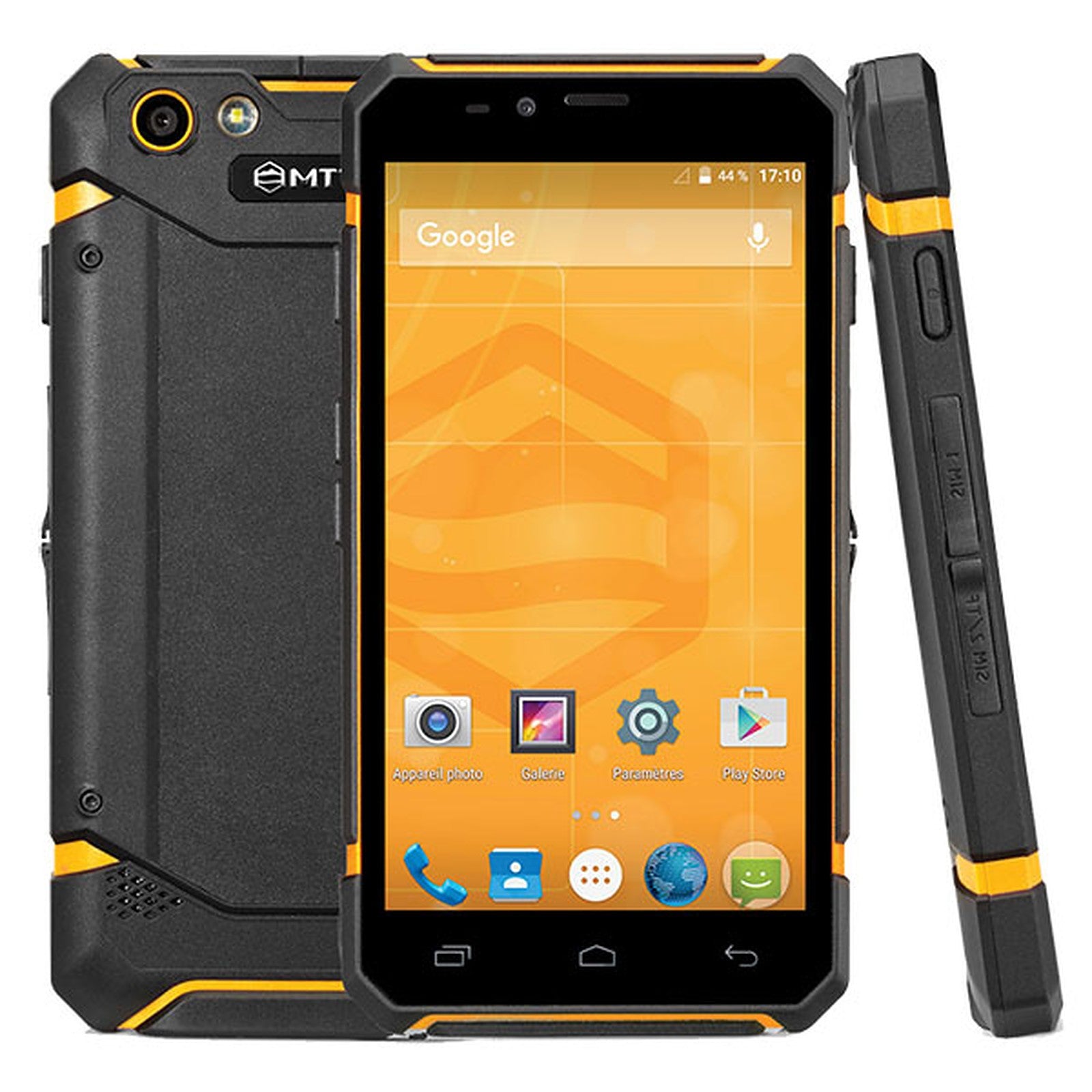 MTT PERFORMANCE Orange : Téléphone portable robuste et inusable ...