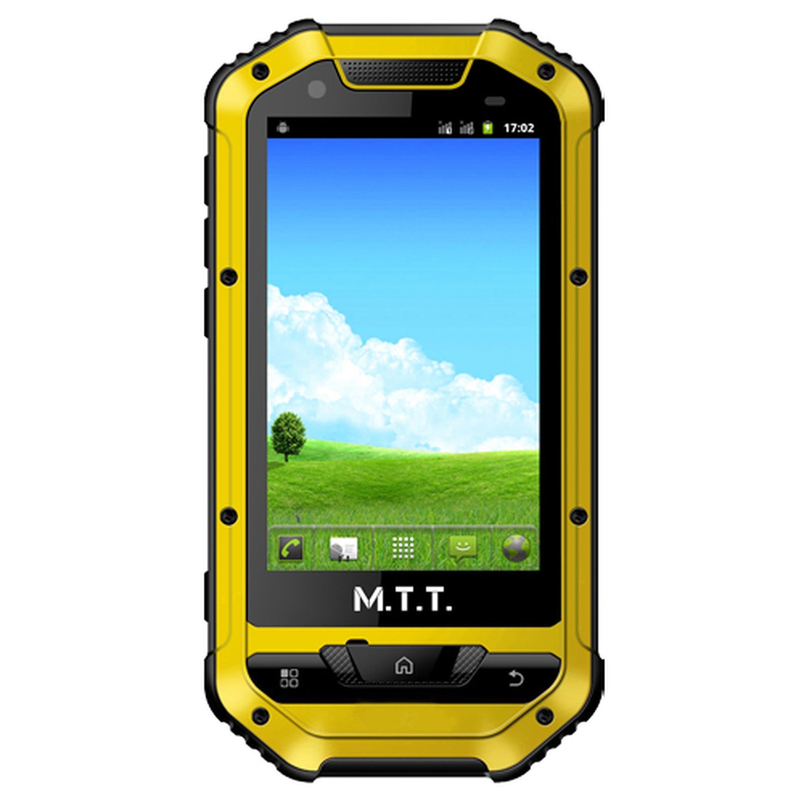 MTT SMART MULTIMEDIA Jaune - téléphone robuste et étanche – Mobile Tout ...