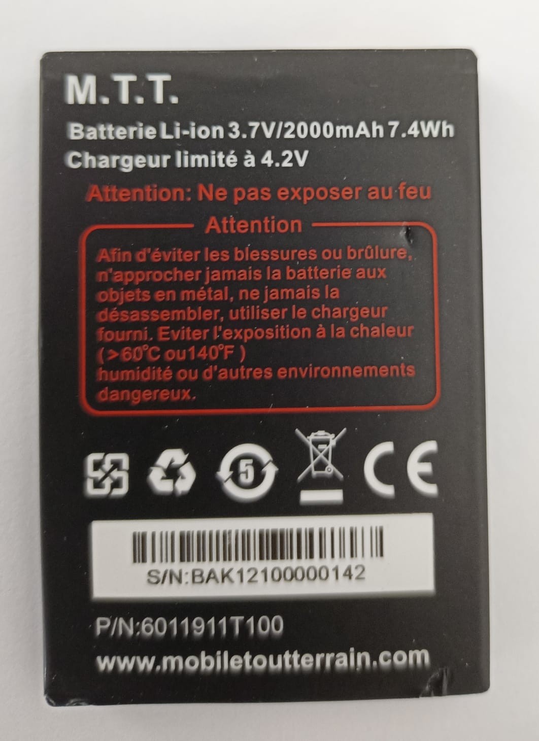 Batterie MTT Smart-Multimédia : téléphone mobile antichoc et ...
